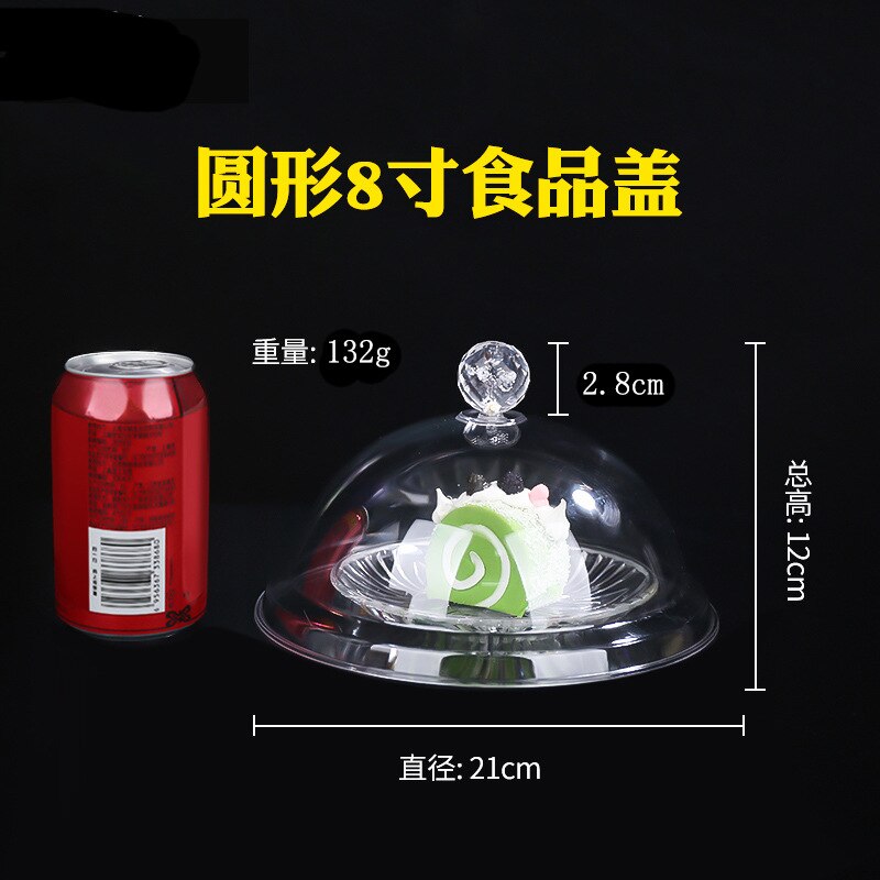 PC Acrylic Transparent Food Cover Dust Cover Circl... – Grandado
