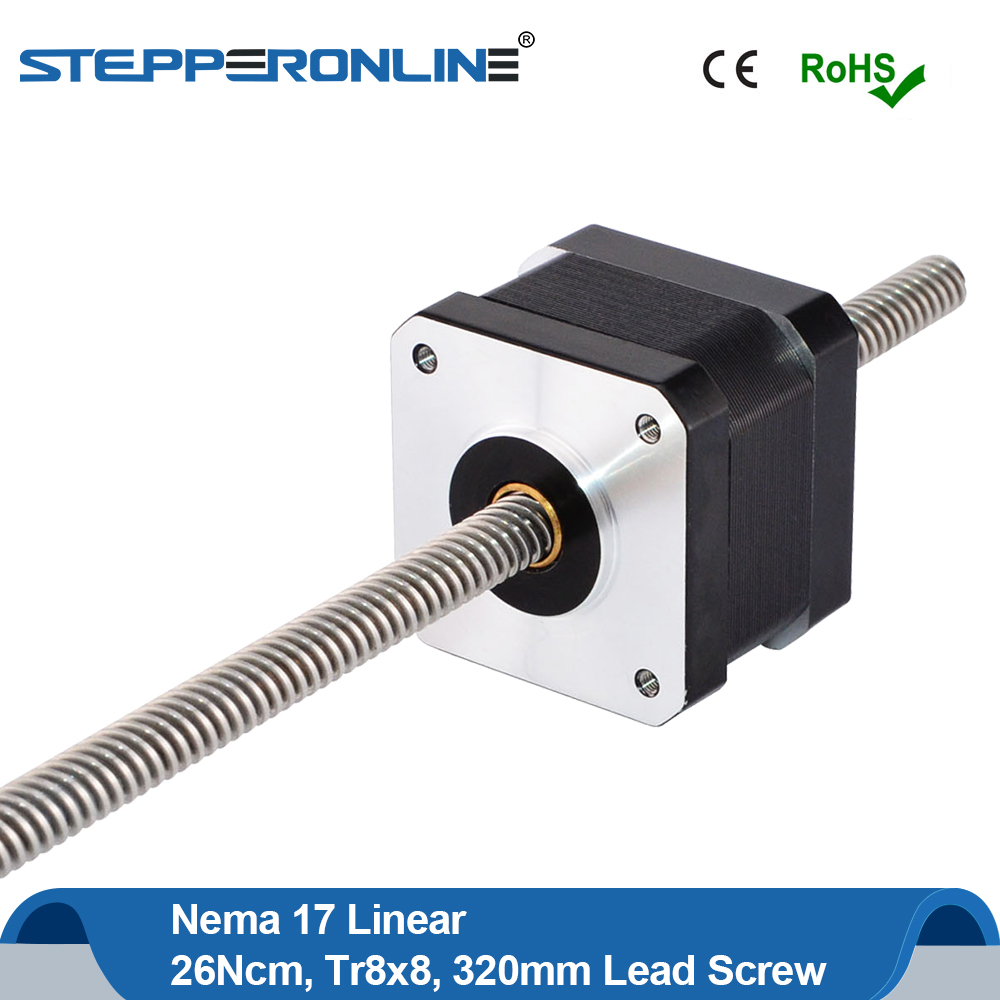 Tr8x8 Nema17 Non-captive Linear Stepper Motor Nema... – Grandado