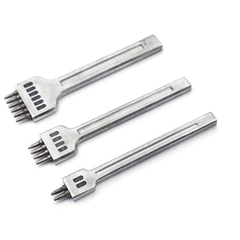 Lederen Craft Ronde Gat Prikken Iron Beitel Hoofd ... – Grandado