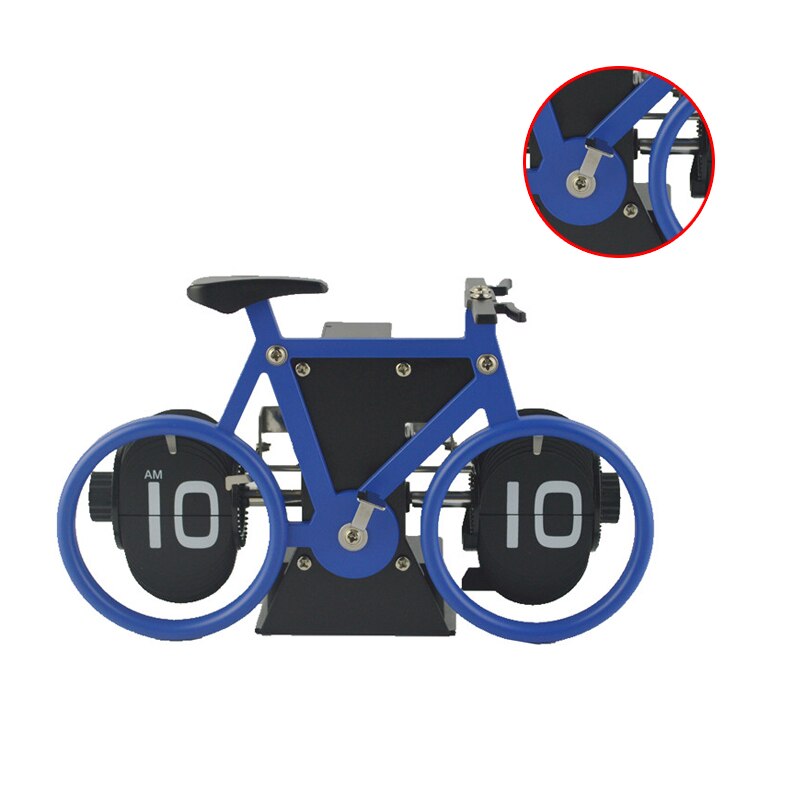 Bicycle Flip Clock Retro Flip Clock Family Living ... – Vicedeal