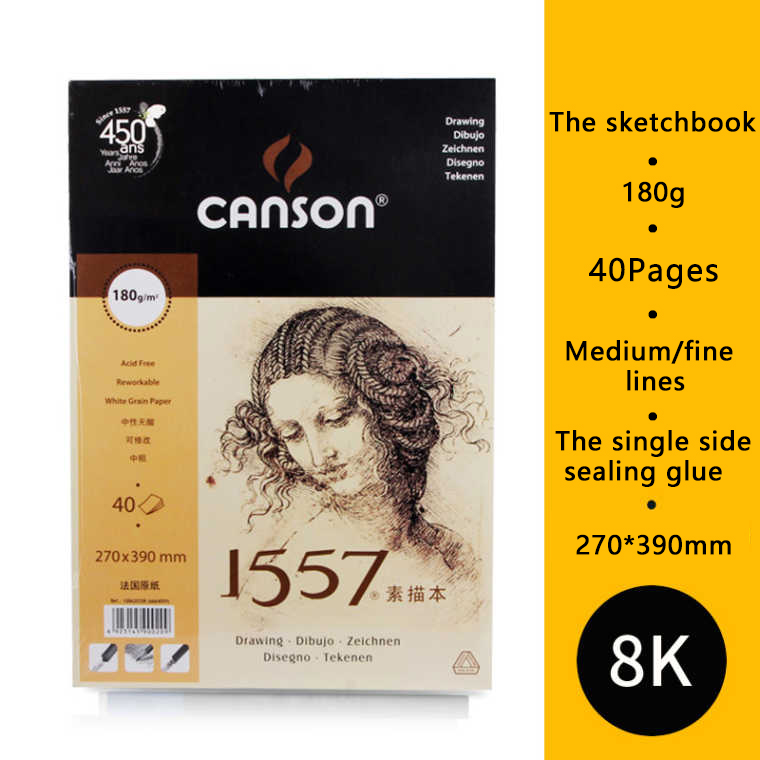 French Canson[1557 series] beginners sketchbook ad... – Vicedeal