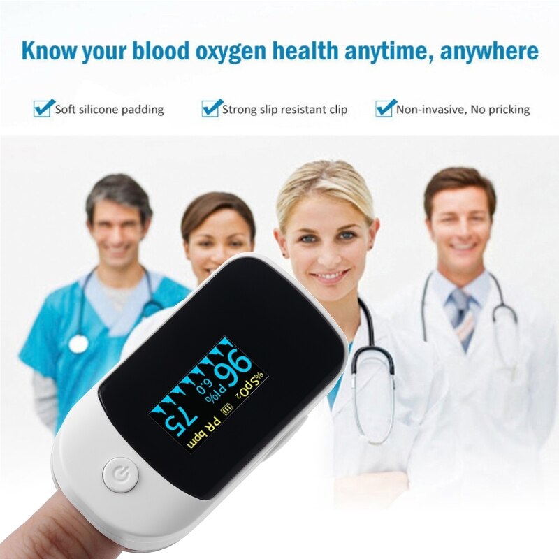 Fingertip Pulse Oximeter Pulse Finger Pulse Oxygen... – Grandado