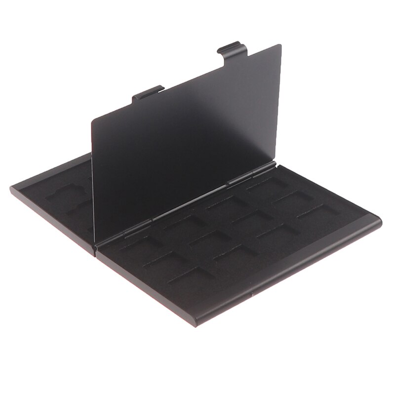 1 PC Black Color Aluminum Memory Card Storage Case... – Grandado