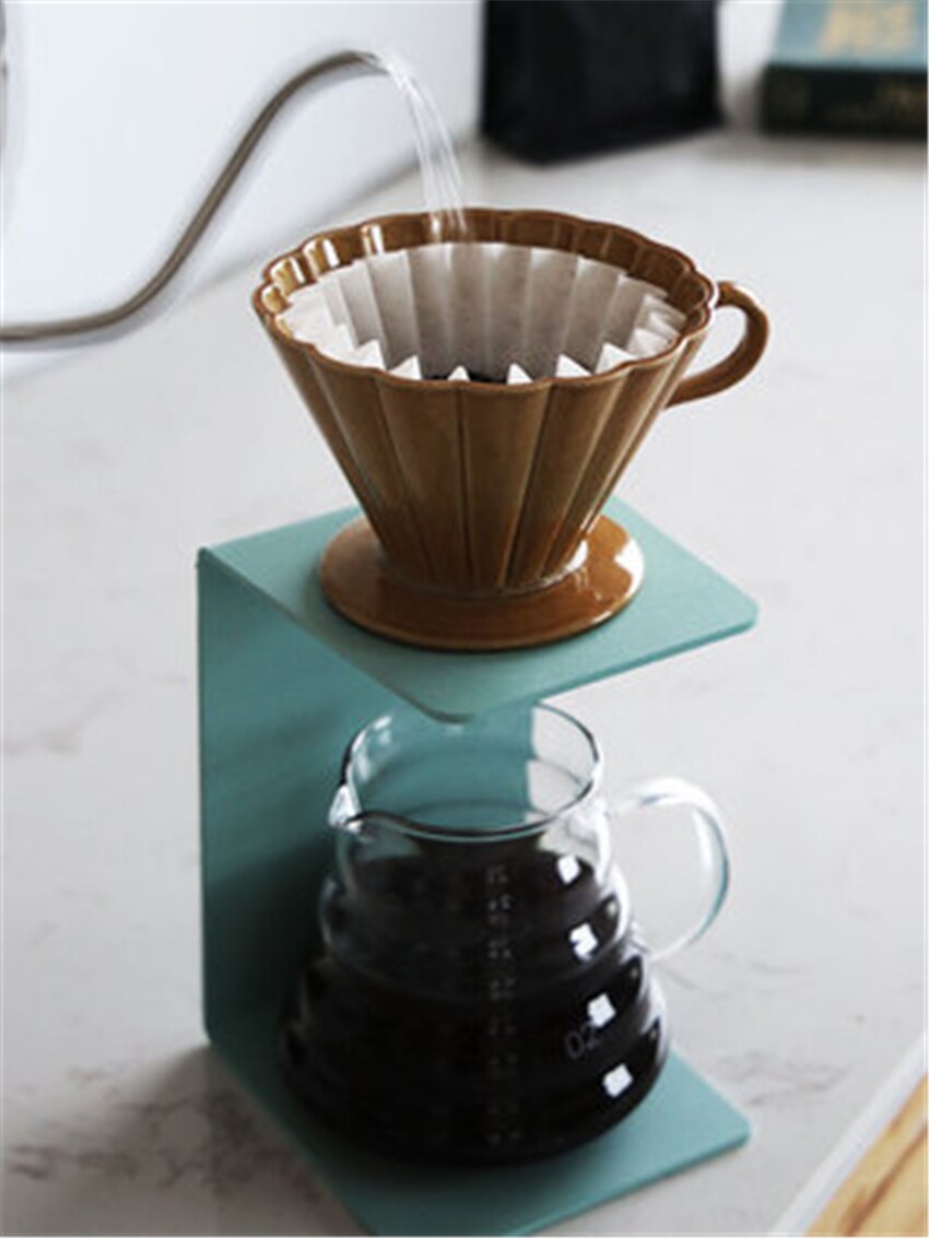 Hand-made koffie filter stand macaron kleur tieyi ... – Grandado
