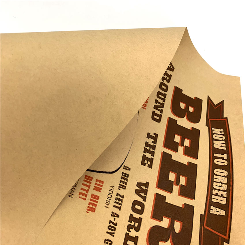 BEER Vintage poster Paper Painting Wall Sticker Ca... – Grandado