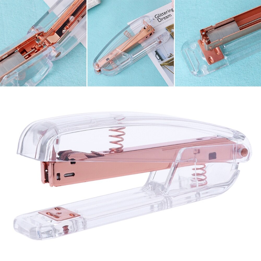 Rose Gold Stapler Edition Metal Manual Staplers In... – Grandado