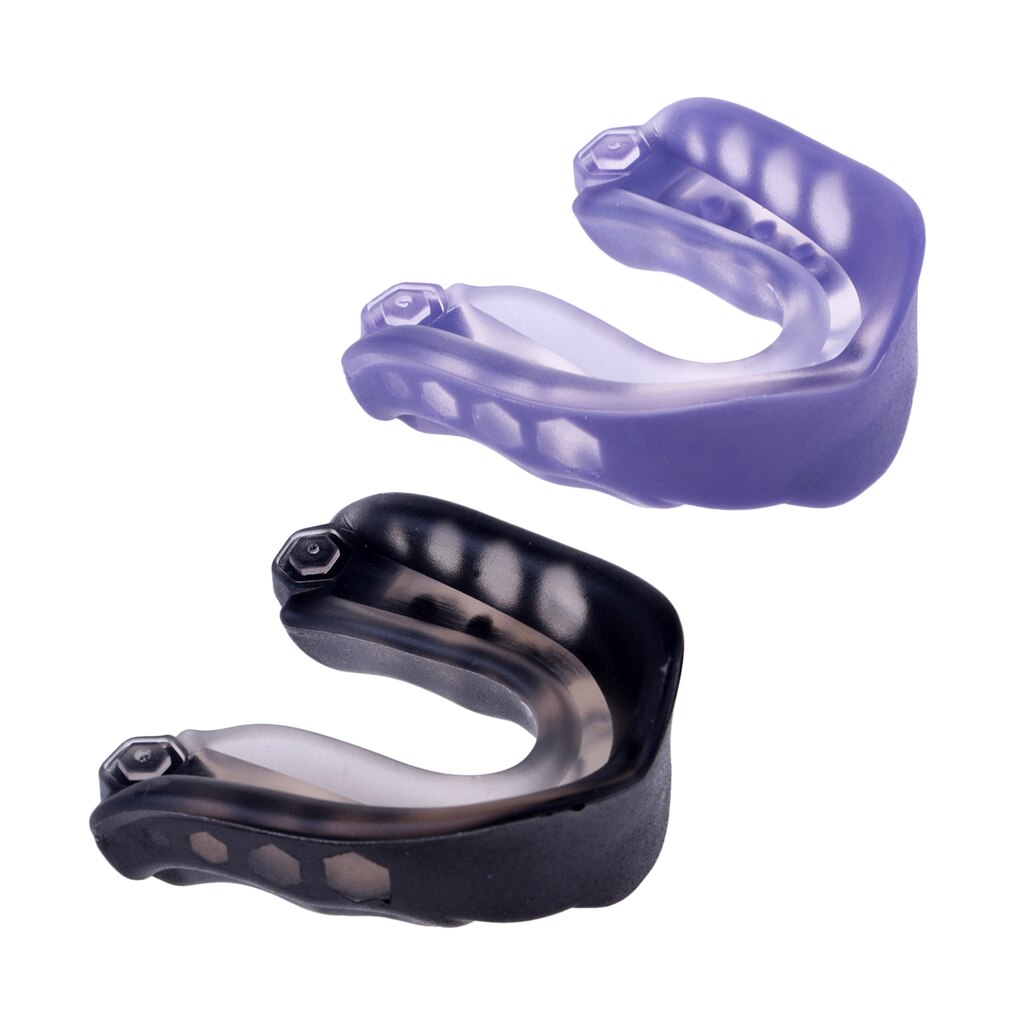 2Pcs Adult Pro Mouth Guard Gum Shield Brace Sparri... – Grandado