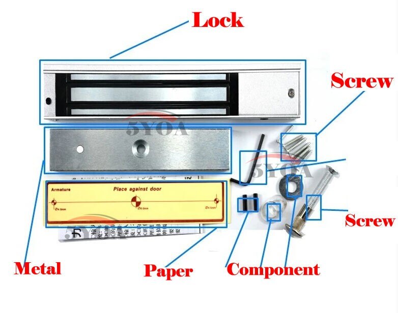 RFID Access Control System Kit Frame Glass Door Se... – Grandado