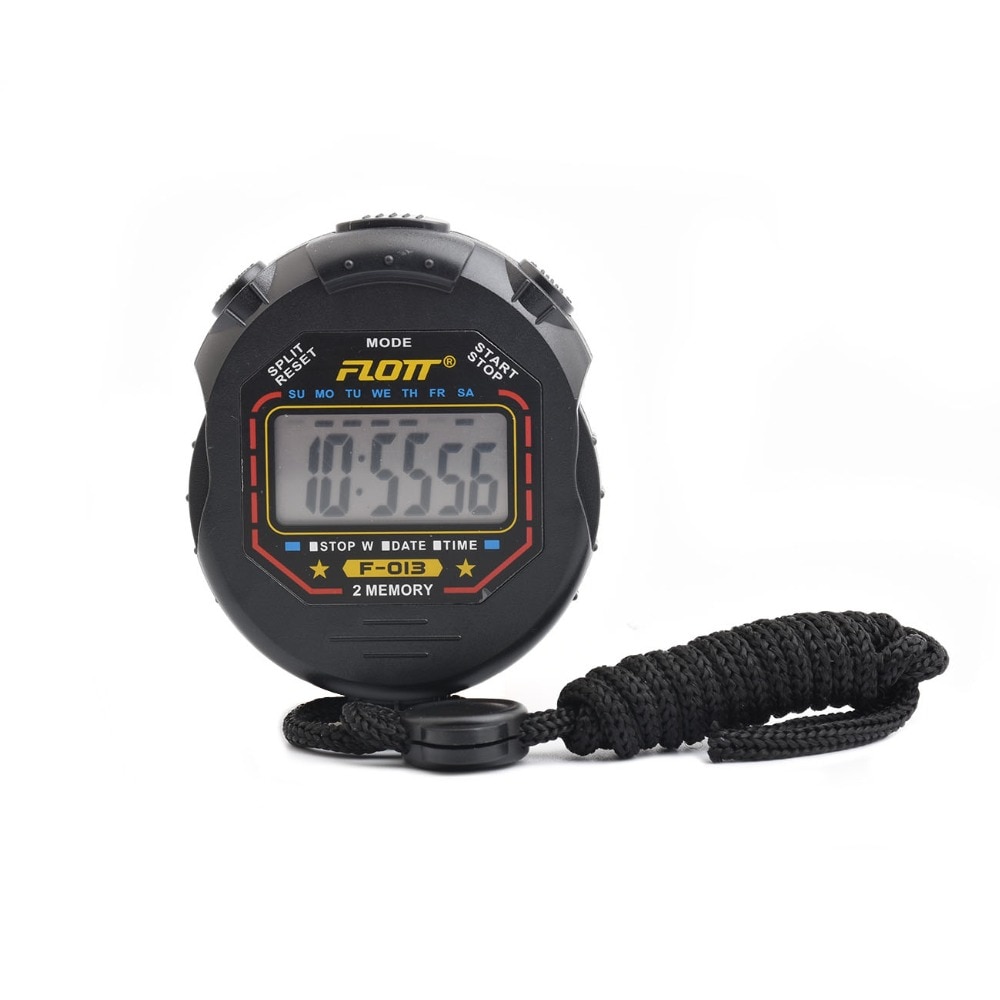 Electronic Stopwatch 2 Memory Second Chronograph f... – Vicedeal