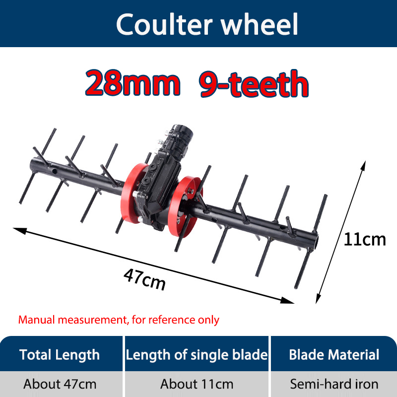 Garden Tool Coulter wheel 26mm 28mm Brush Cutter G... – Vicedeal