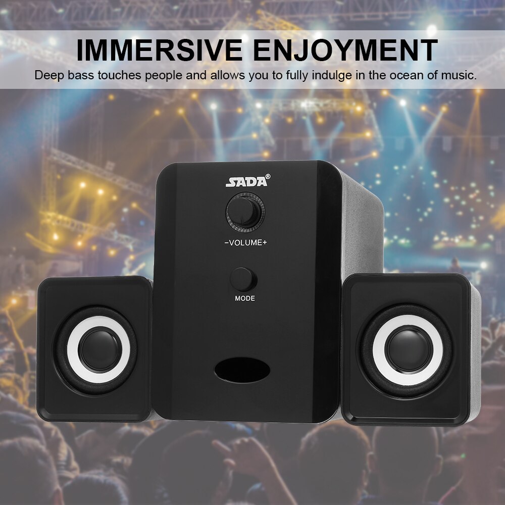 SADA D-201 Bluetooth Lautsprecher Set USB Verdraht... – Vicedeal