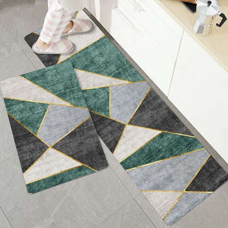 2 Stks/set Ins Keuken Mat Moderne Keuken Tapijten ... – Grandado