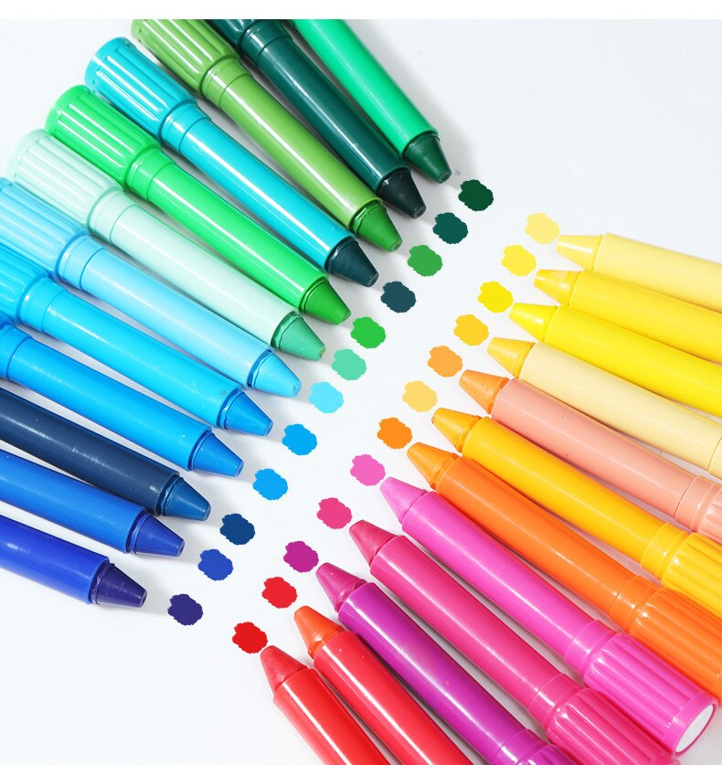 Painting Crayons Pastel 12/18/24/36 Colors/Set Art... – Vicedeal