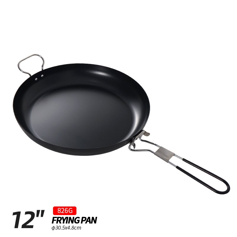 Protable Folding Frying Pan Outdoor Camping Non-st... – Grandado