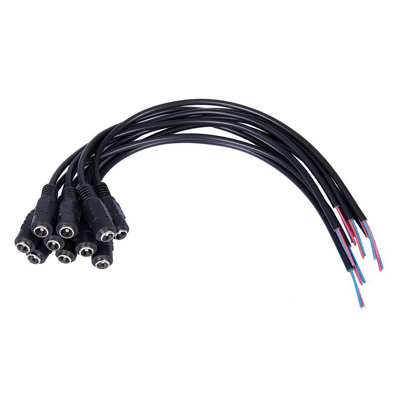 10 stücke 12V DC Power Plug Weibliche Jack Stecker... – Vicedeal