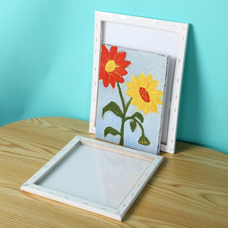 Watercolor Canvas Board Plate DIY Painting Crafts ... – Vicedeal