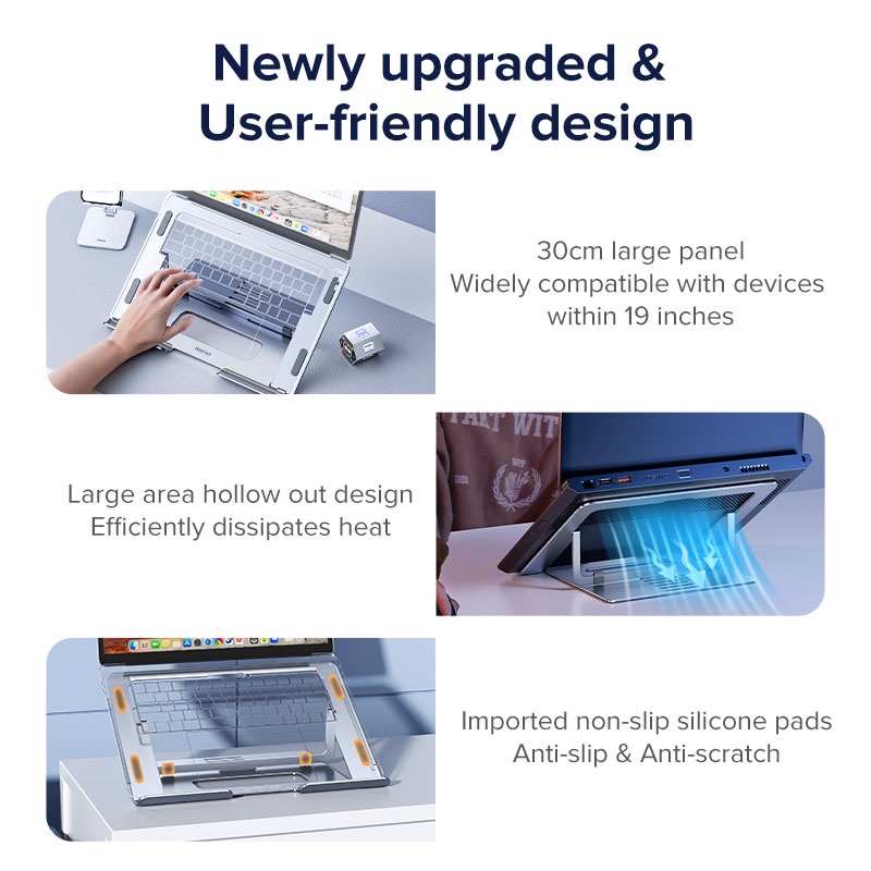 Llano Laptopstandaard iPad-standaard Computerstand... – Vicedeal