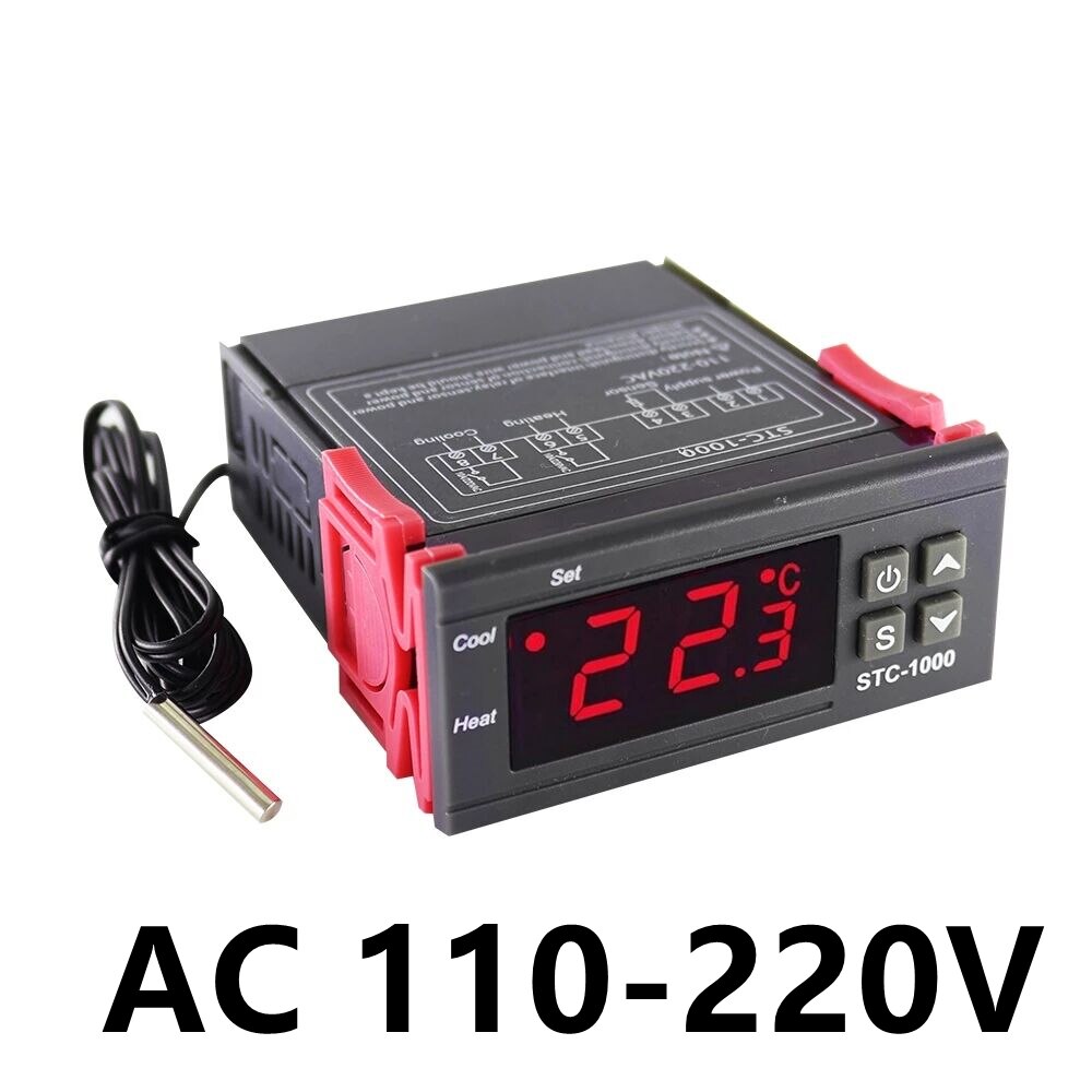 Thermostat numérique LED STC STC-1000, pour incuba... – Grandado