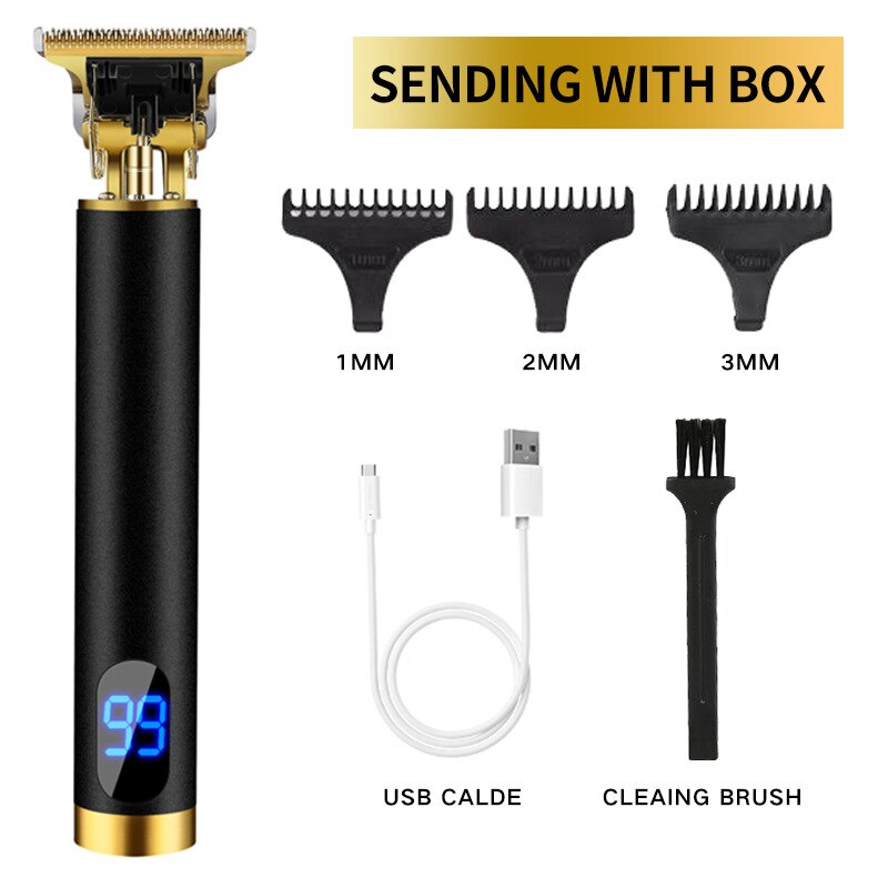 Men's Hair Clipper Hair Clipper Cordless Rechargea... – Vicedeal