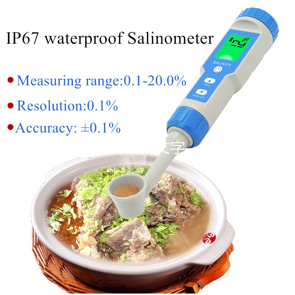 Salinomètre étanche 3 en 1 S-200, testeur de salin... – Grandado