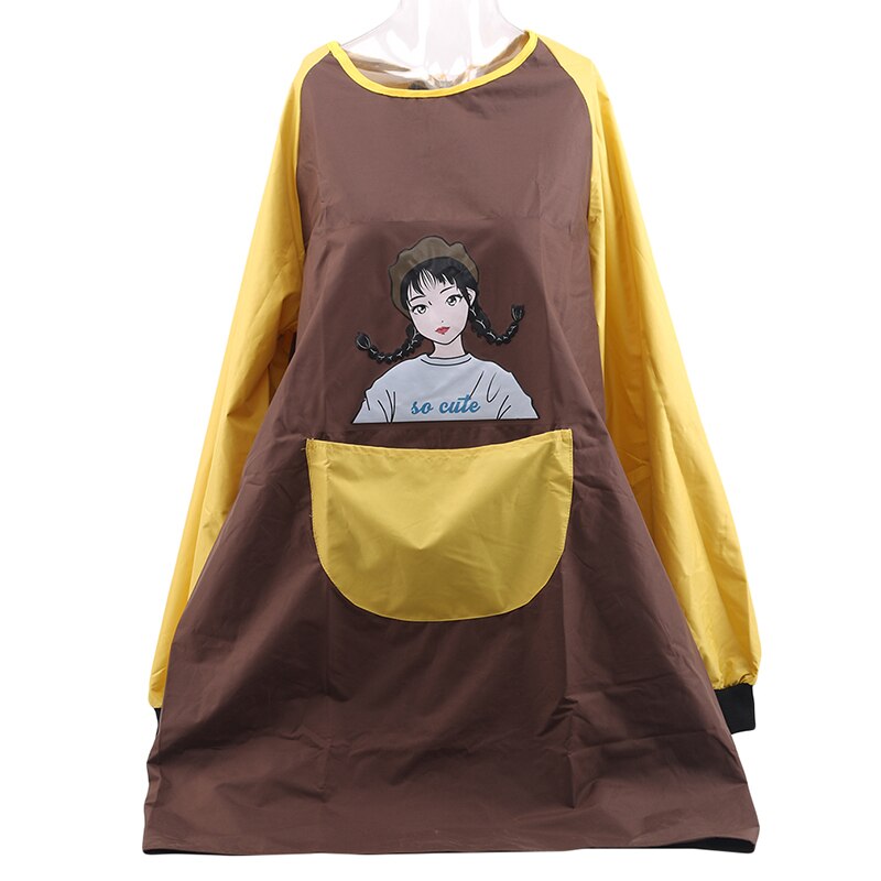 Leuke Japanse Schort Lange Mouwen Thuis Keuken Wat... – Grandado