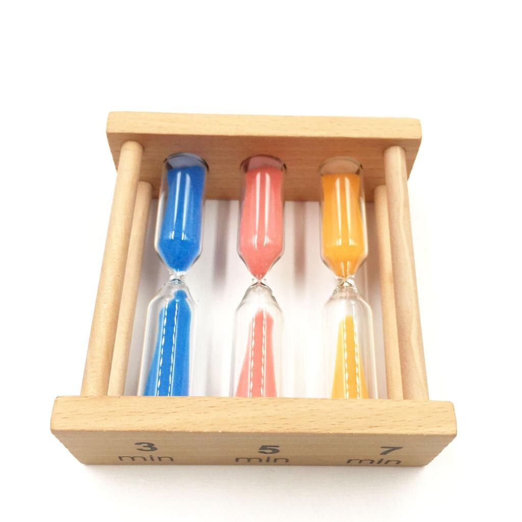 Pack of Square 3/ 5/ 7 Minutes Sand Glass Hourglas... – Vicedeal