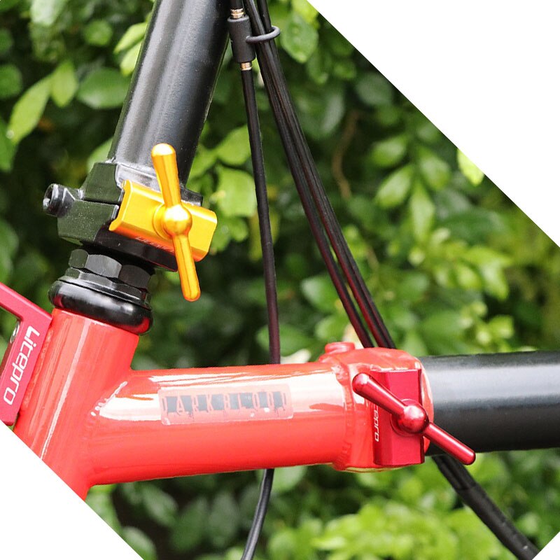 1 set Litepro Brompton folding bicycle hinge clamp... – Vicedeal