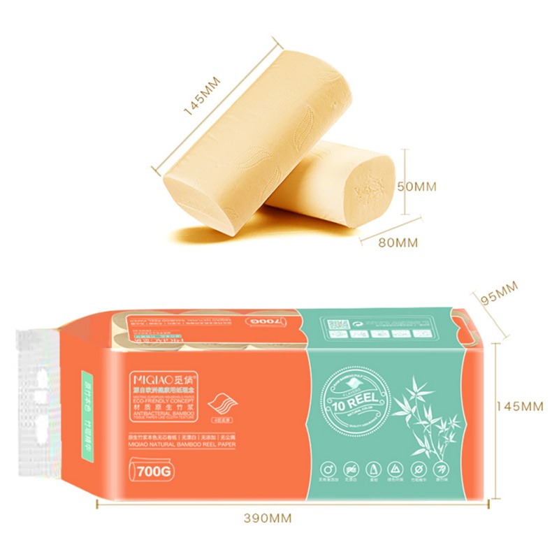 700g / Mention Native Bamboo Pulp Natural Color Co... – Vicedeal