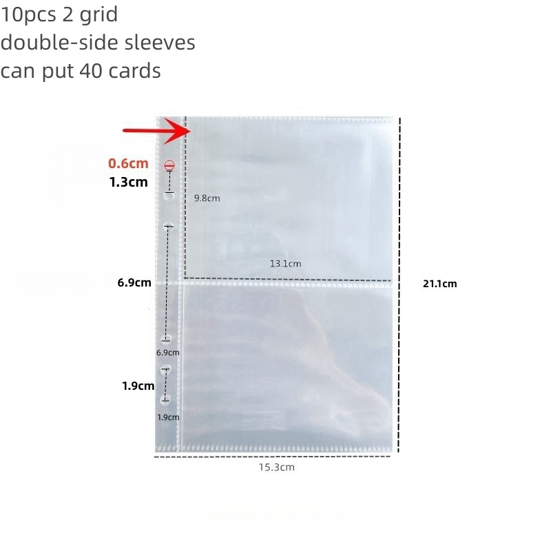 A5 Zipper Soft Pp Binder Photo Album Photocards Co... – Grandado