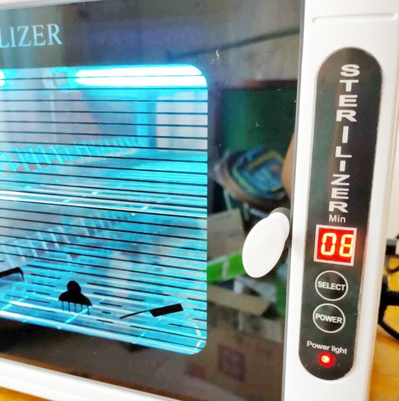 220V-110V UV Sterilizer Box Nail Manicure Tools Di... – Grandado