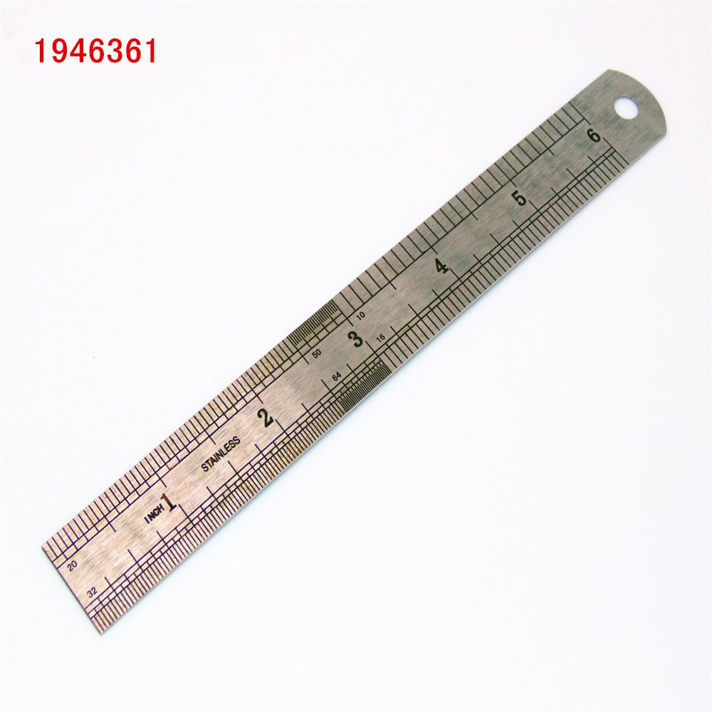 15/20cm Stainless Steel Metal Straight Ruler Ruler... – Grandado