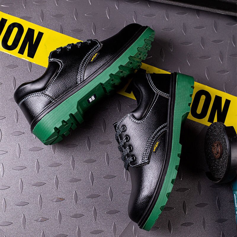 Working safety leather shoes security steel toe bo... – Grandado