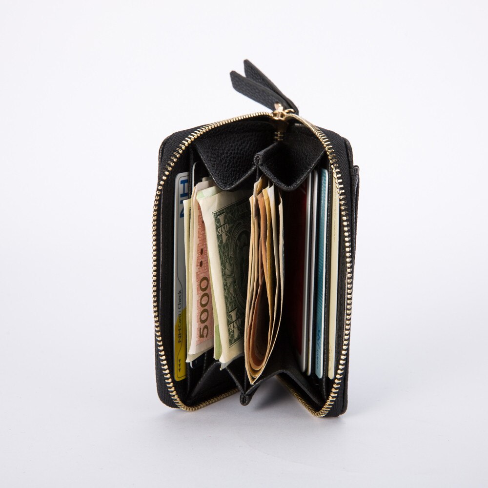 Pure Color Leather Men's Retro Wallet High Men's I... – Grandado