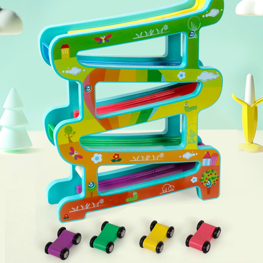 1 Set of Inertia Gliding Track Car Kids Educationa... – Grandado