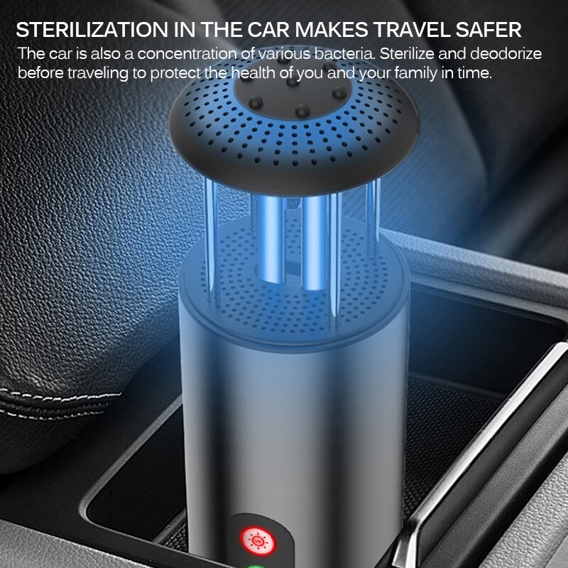 Auto UVC Lampe Mini Desinfektion Lampe Negativ Ion... – Grandado