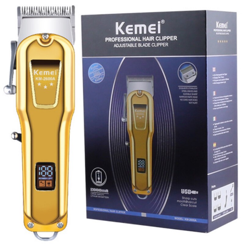barber shop hair clipper exquisite stainless adjus... – Vicedeal
