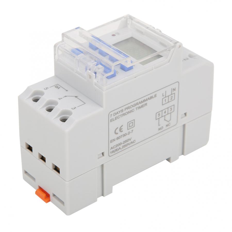 Digital Timer Tm919a 2 200 250v Ac 16a Lcd 7 Daga Grandado