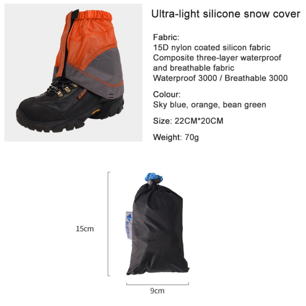 Outdoor Waterproof Snow Shin Guards Hiking Shin Gu... – Grandado