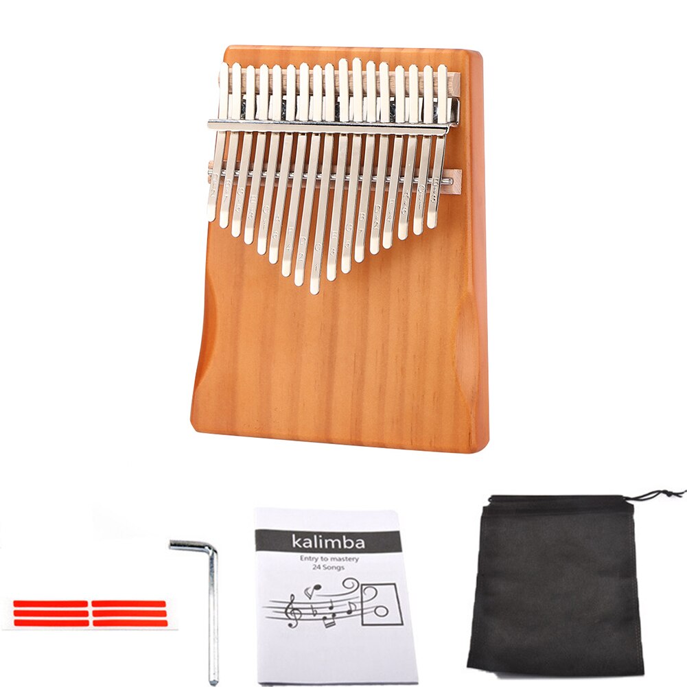 17 Keys Kalimba African Sanza Mbira Musical Instru... – Grandado