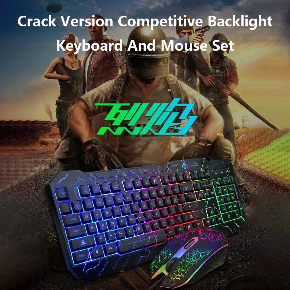Gaming Keyboard and Mouse Computer Keyboard RGB Ba... – Grandado