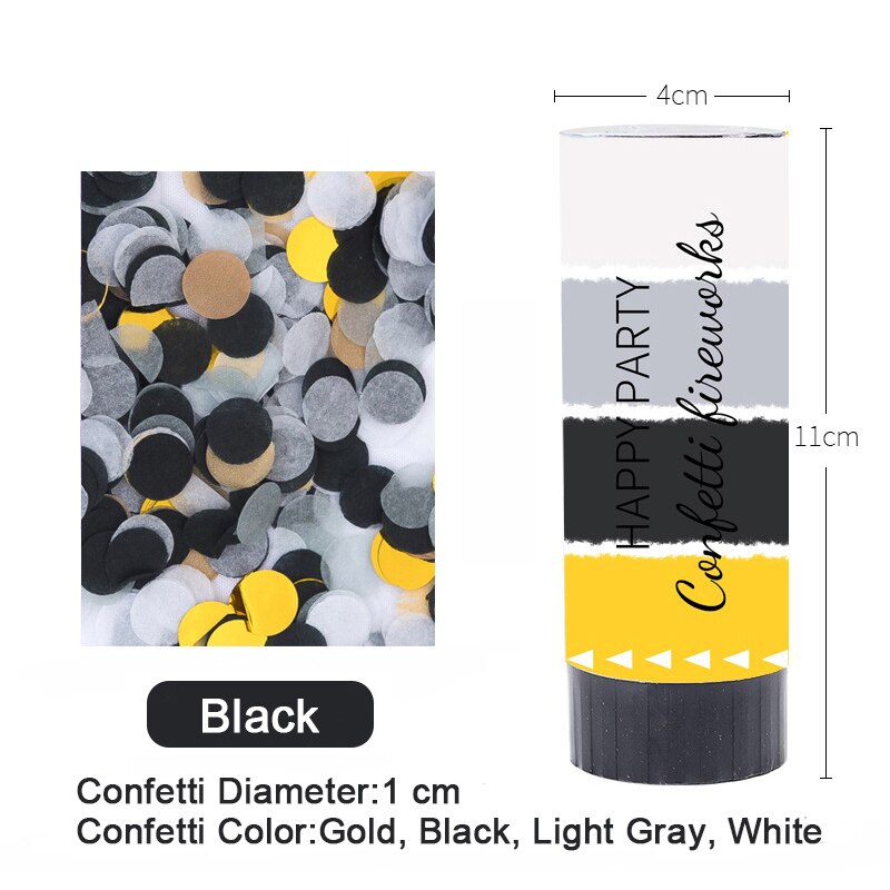 1PCS Party Confetti Cannons Rich Colors Gender Rev... – Grandado