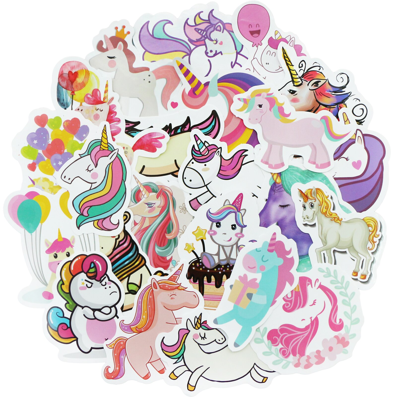 50 Pcs Stickers for Unicorn JDM Sticker Laptop Ska... – Grandado