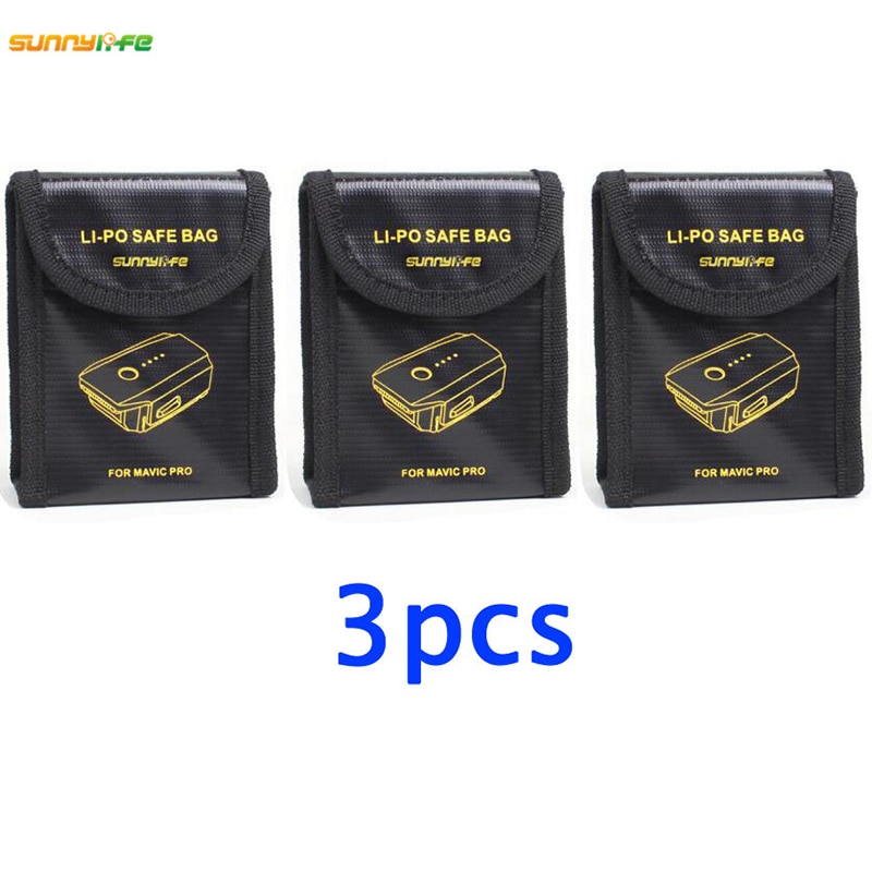 3pcs Lipo Battery Pouch Explosion-proof Protector ... – Grandado