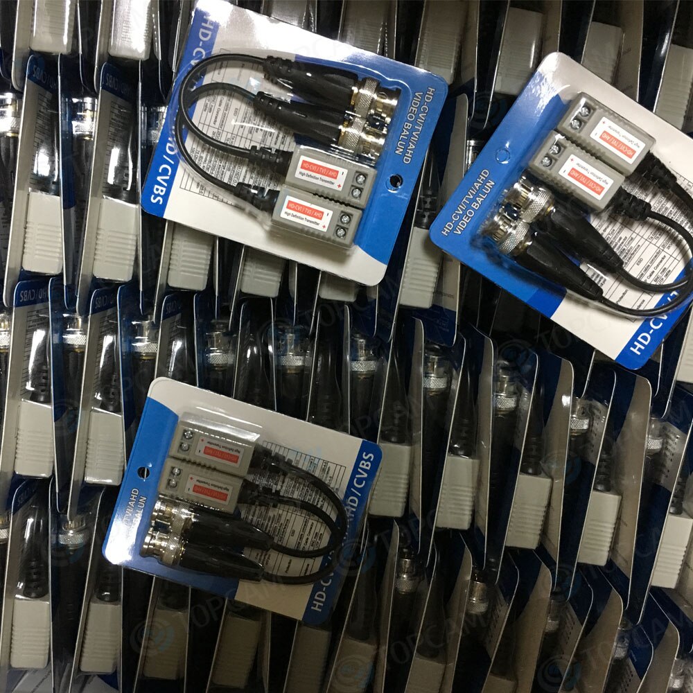 10 pair HD Video balun Transceiver BNC Connector C... – Grandado