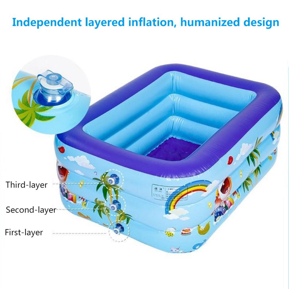 Inflatable Swimming Pool Thickened Durable Safe Fa... – Grandado
