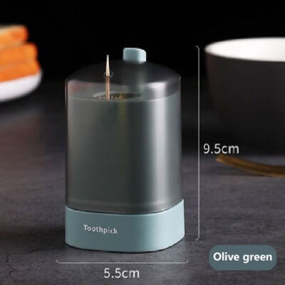 Press the Toothpick Box Automatic Pop-Up Toothpick... – Vicedeal