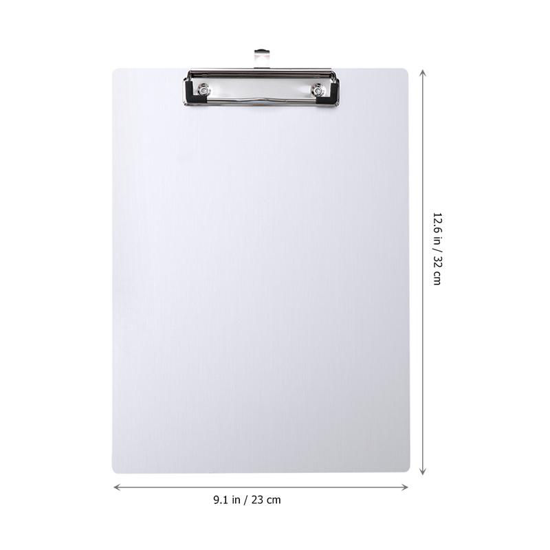 A4 Aluminium Klembord Papier Houder Metalen Klembo... – Vicedeal