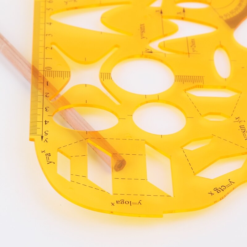 Pro Math Learning Template Drawing Ruler Protracto... – Grandado