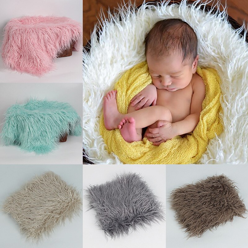 80*50Cm Luxurious Faux Fur Blanket Solid Color Acr... – Vicedeal