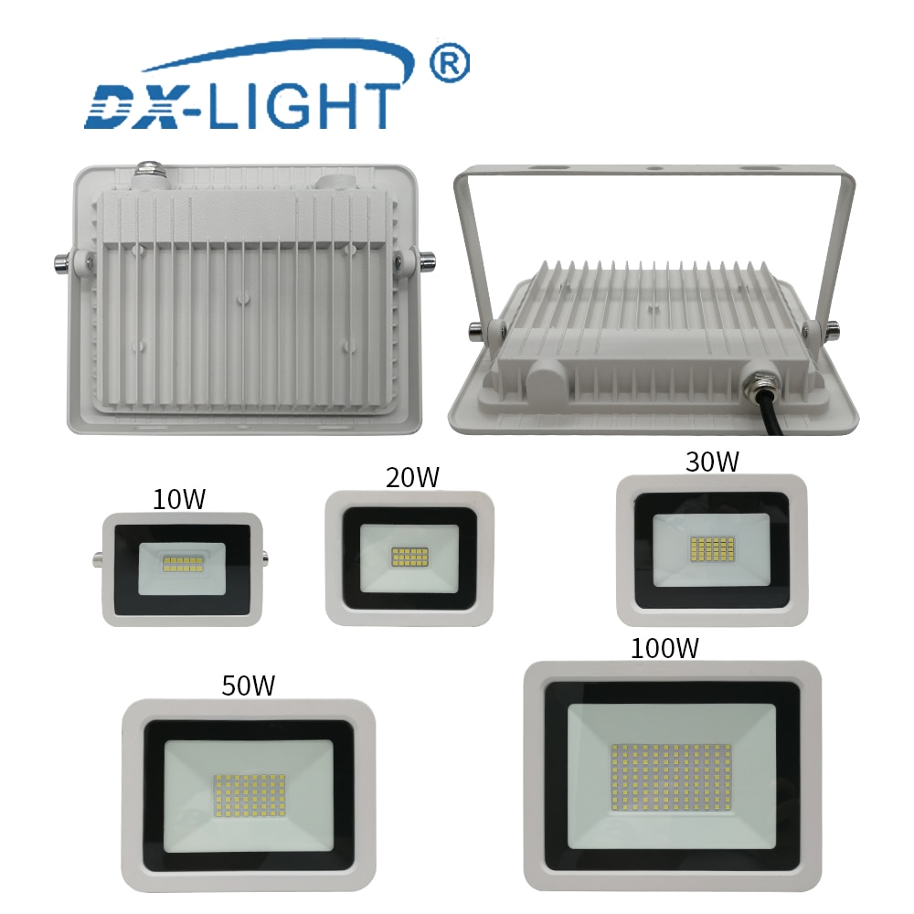 LED Floodlight 10W 20W 30W 50W 100W Outdoor Spotli... – Grandado